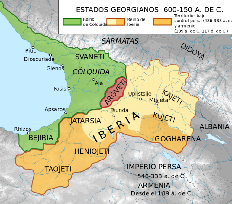 Misterios de la paleografía del Reino de Colchis